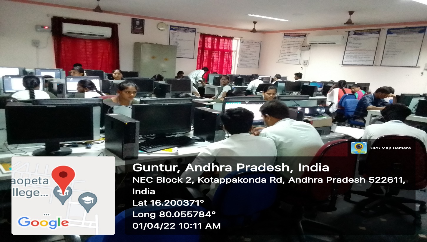 MCA Workshops & Seminars - Narasaraopeta Engineering College