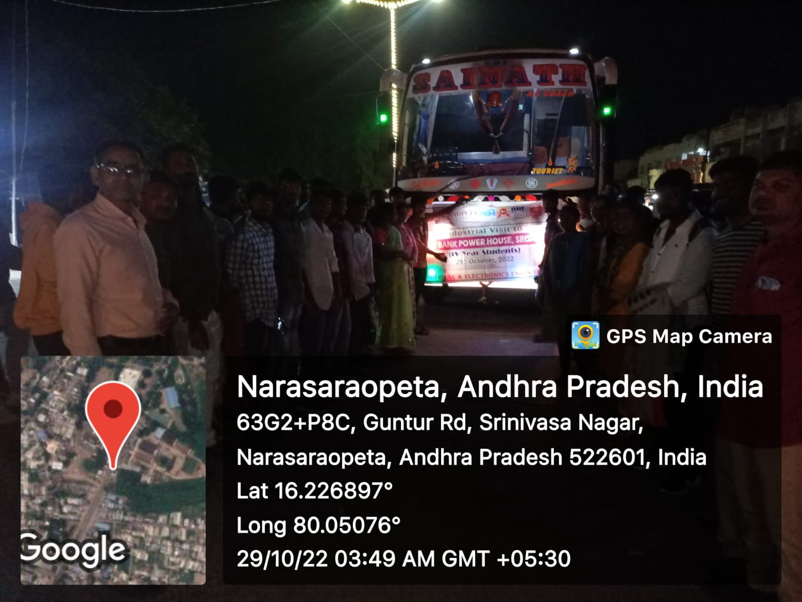 Department of EEE organized an industrial visit for 19 B.Tech EEE-Batch ...