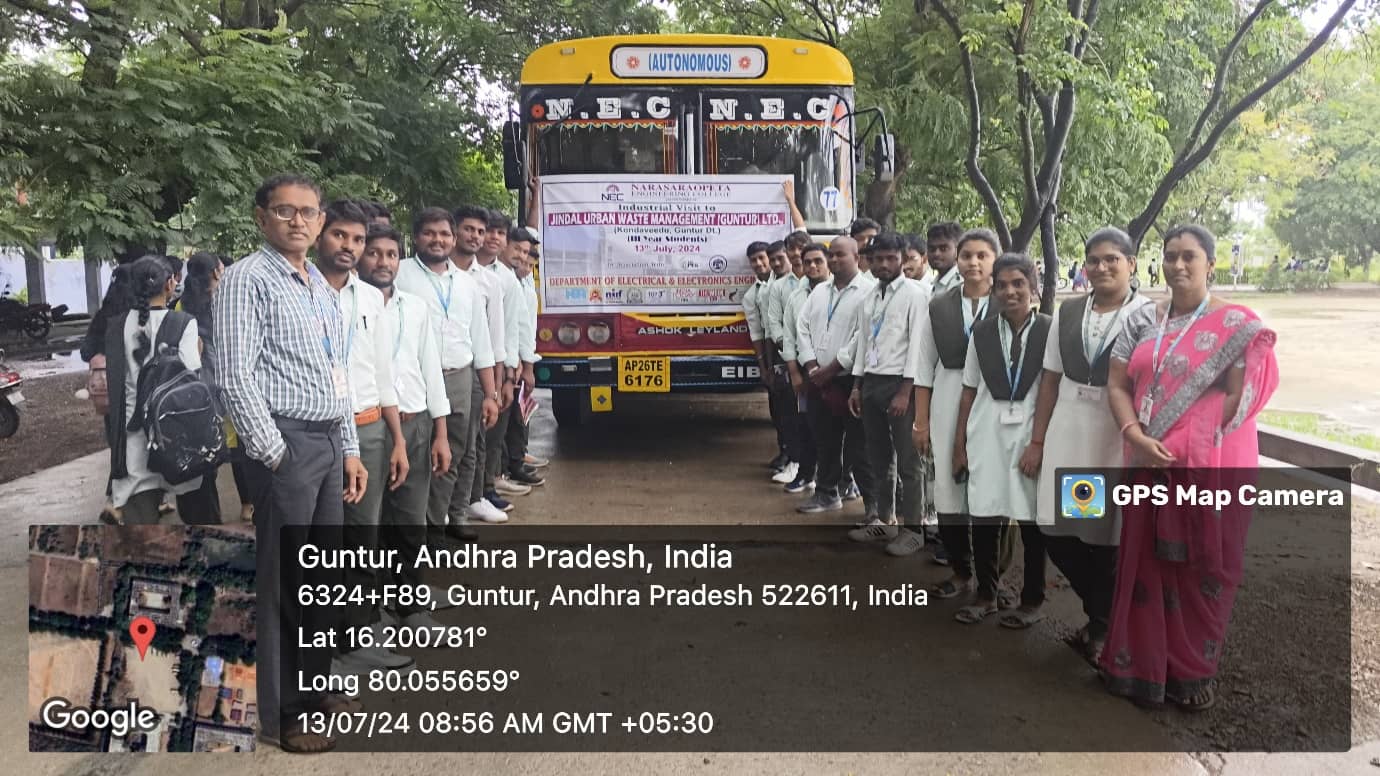 Industrial Visit to Jindal Urban Waste Management by EEE Students | 22 ...